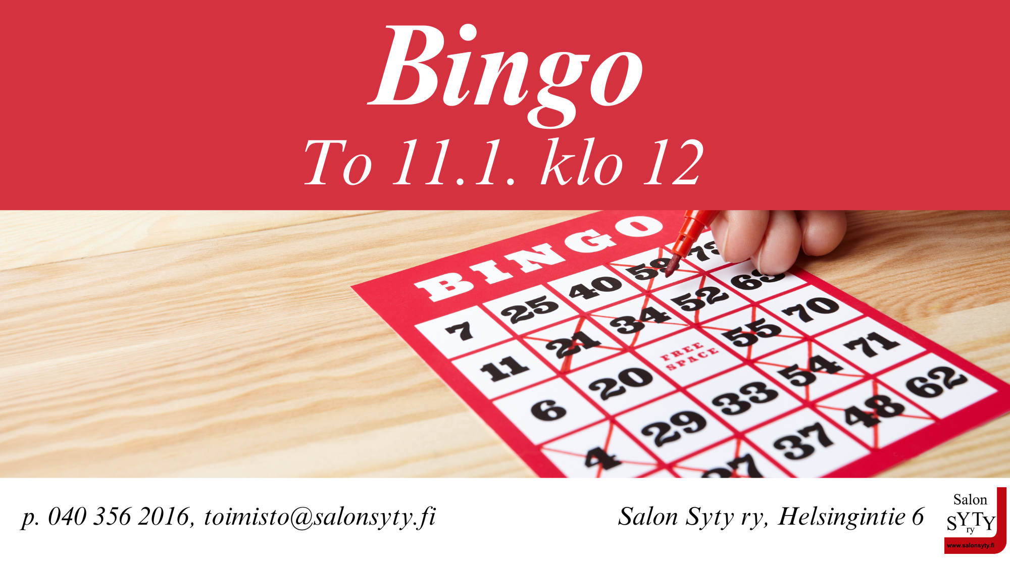 Tuleva toiminta | Salon Syty - Yhdistystoiminnan, tiedon ja vertaistuen ...
